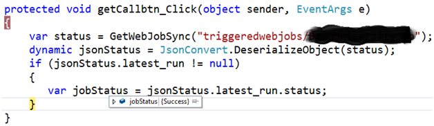 Trigger Azure WebJob By Using WebAPI Trigger Azure WebJob By Using WebAPI